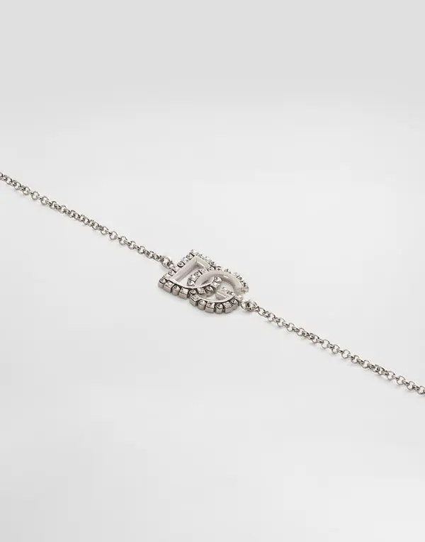Dolce & Gabbana Fine Link Bracelet With Dg Logo Bijoux Metal