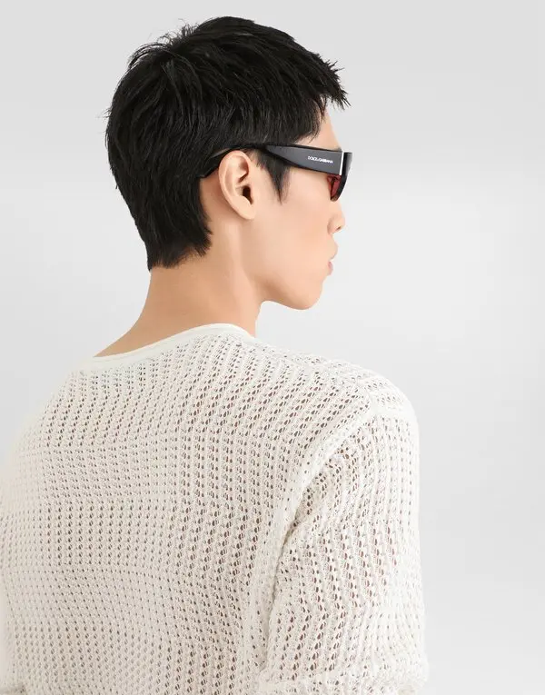 Dolce & Gabbana Girocollo Con Botton Sweaters And Cardigans