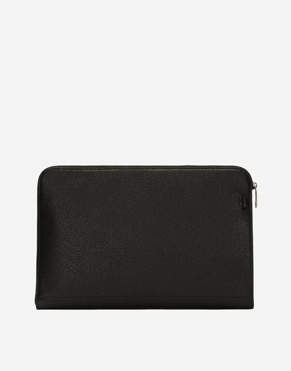 Dolce & Gabbana Large Deerskin Pouch Briefcase And Clutches