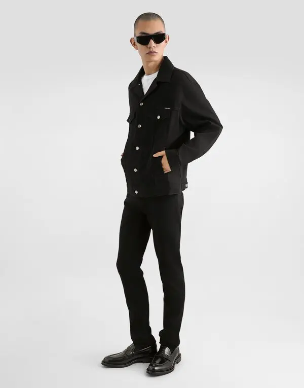 Dolce & Gabbana Pantalone Denim Multi-colored Cotton