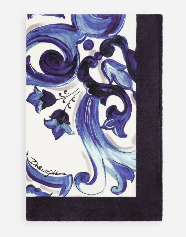 Dolce & Gabbana Telo Mare 120x190 Cm All Over-patterned Towels