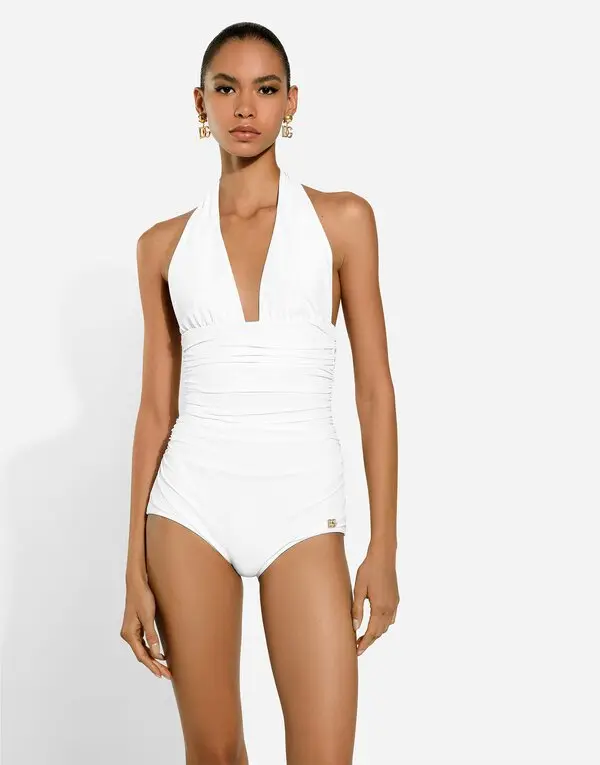 Dolce & Gabbana Intero Scollato Swimwear Jersey