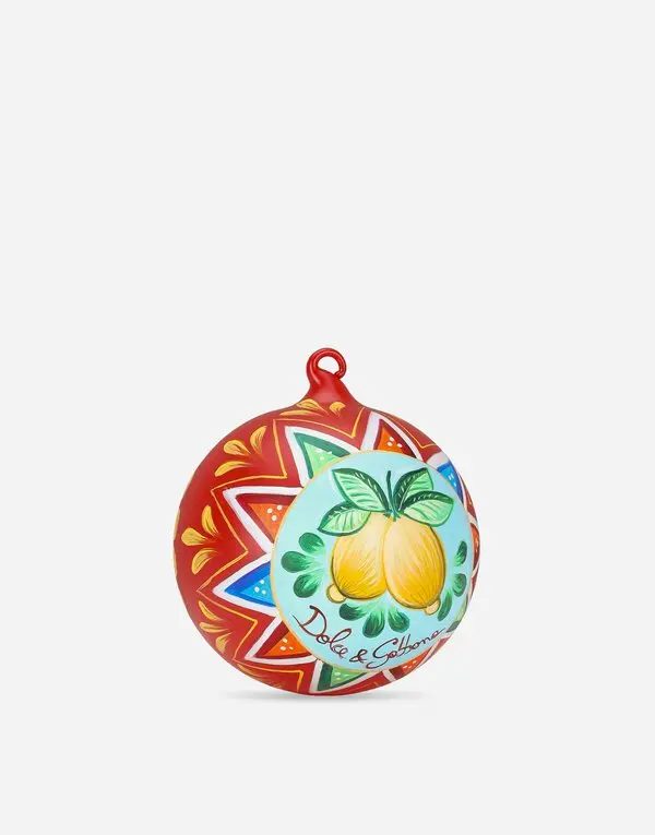 Dolce & Gabbana Decorative Glass Ball Holiday Decoration