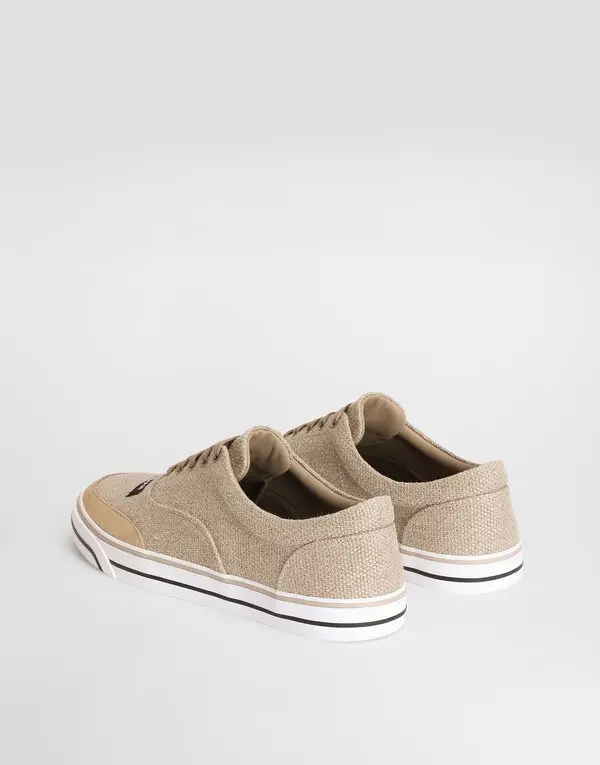 Dolce & Gabbana Dg Sailing Linen Sneakers Sneakers