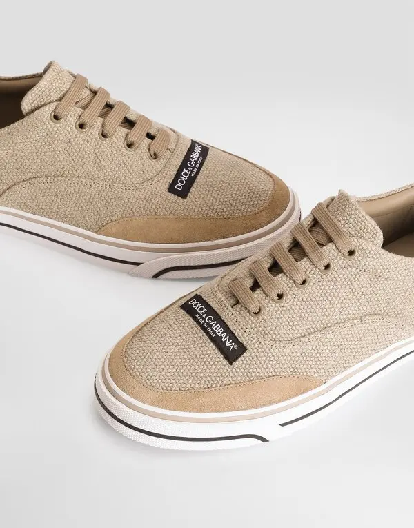 Dolce & Gabbana Dg Sailing Linen Sneakers Sneakers
