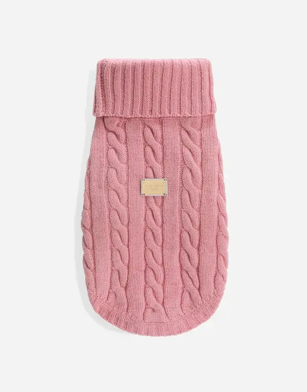 Dolce & Gabbana Wool Dog Sweater Dog Accessories