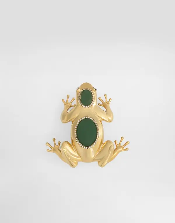 Dolce & Gabbana Sartoria Frog-shaped Brooch Bijoux Metal - Gold