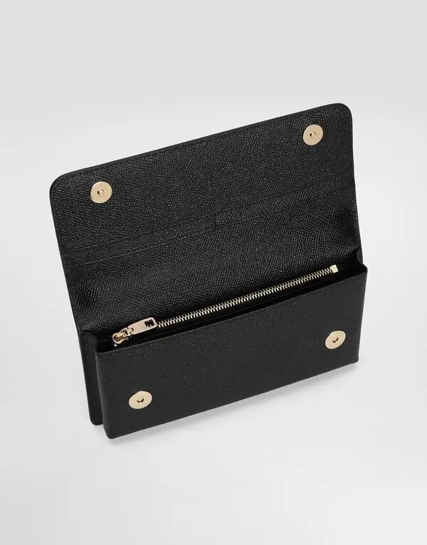 Dolce & Gabbana Dauphine-print Calfskin Mini Bag Collection Leather