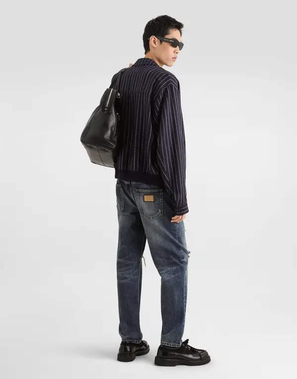 Dolce & Gabbana Virgin Wool Pullover Sweaters And Cardigans
