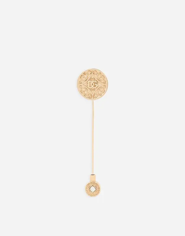 Dolce & Gabbana Dg Logo Lapel Pin Bijoux Metal