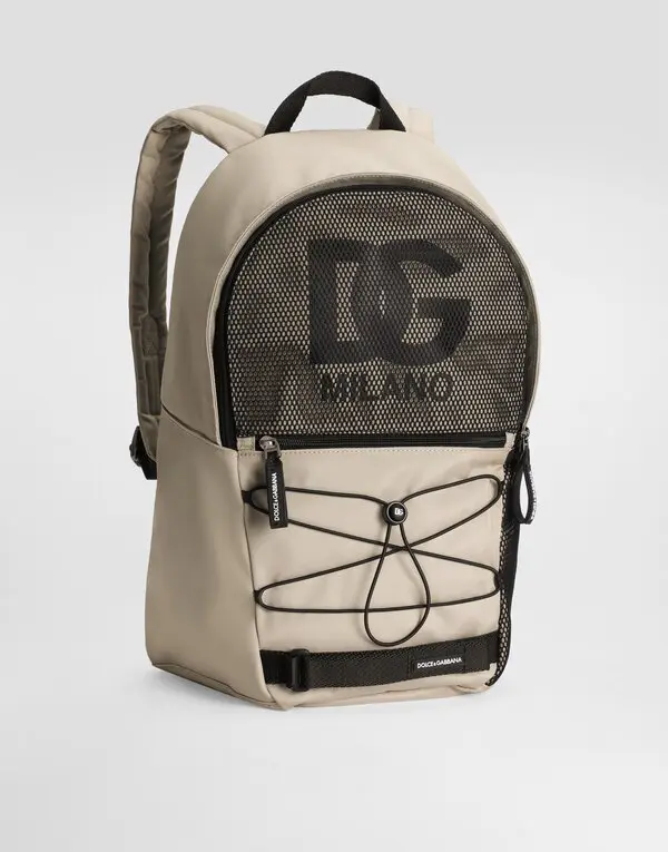 Dolce & Gabbana Nylon Backpack With Dg Logo Accessories
