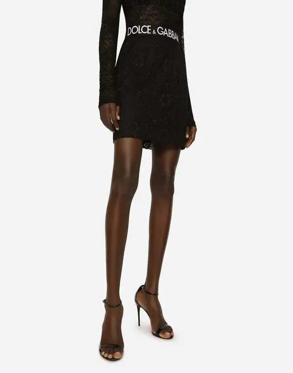 Dolce & Gabbana Lace Miniskirt Skirts