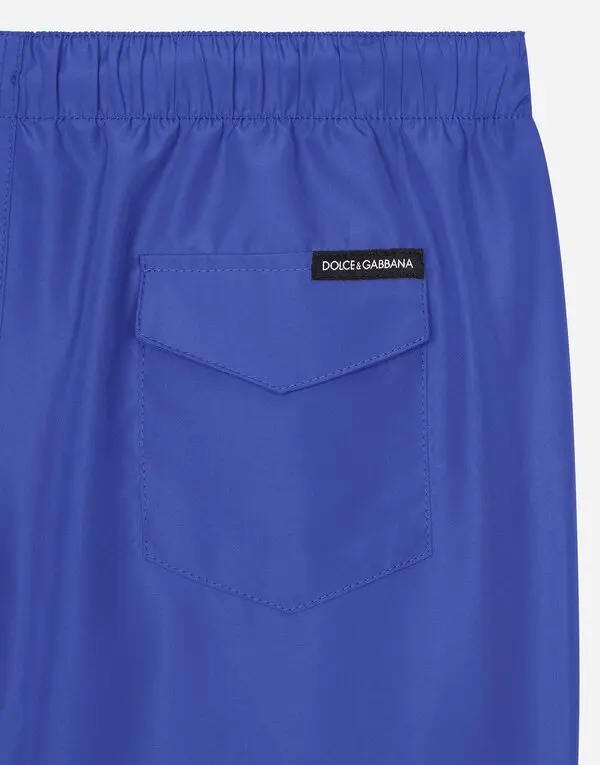 Dolce & Gabbana Nylon Swim Trunks With Dg Logo