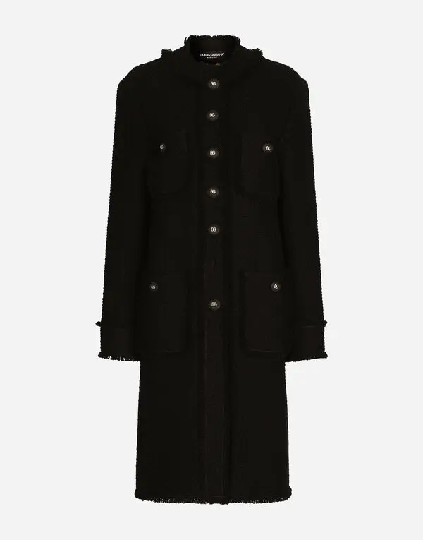 Dolce & Gabbana Cappotto Coats And Jackets - Black
