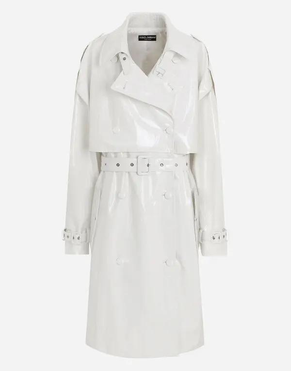Dolce & Gabbana Cappotto Coats And Jackets - White