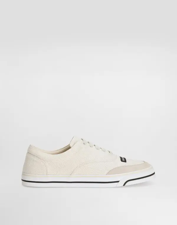 Dolce & Gabbana Dg Sailing Linen Sneakers Sneakers