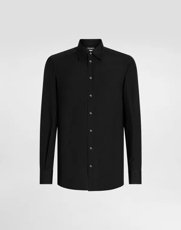 Dolce & Gabbana Supima Cotton Martini Shirt Shirts Cotton