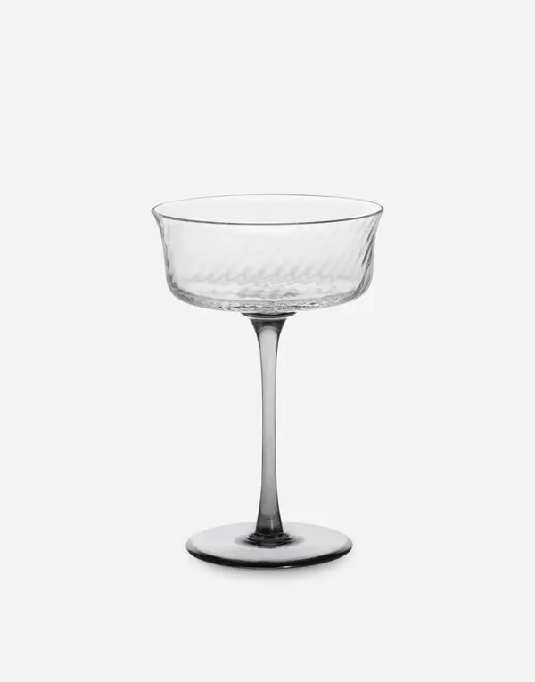 Dolce & Gabbana Hand-blown Murano Champagne Coupe Champagne Glasses