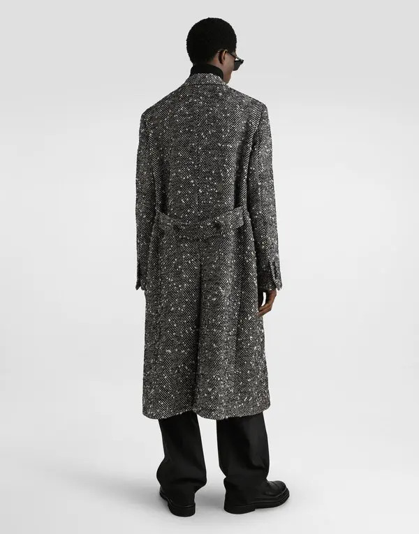 Dolce & Gabbana Wool Blend Trousers Pants And Shorts - Black