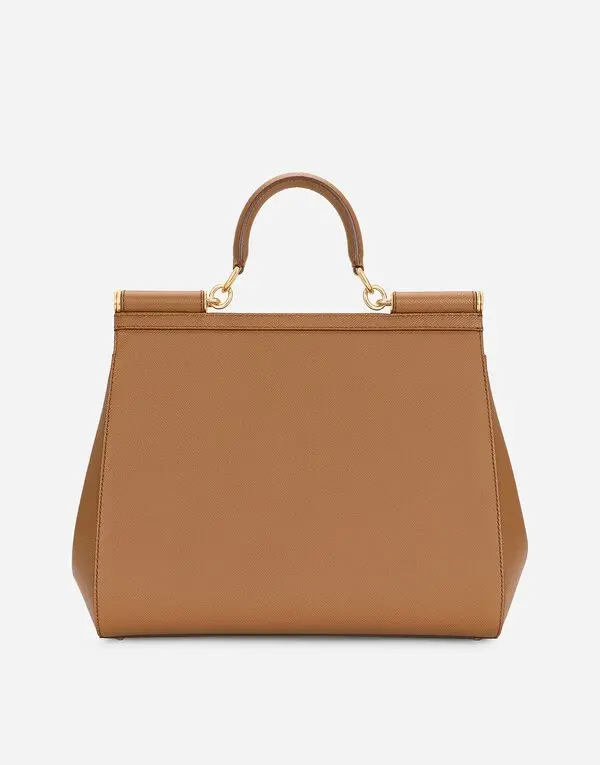 Dolce & Gabbana Borsa A Mano Handbags Leather - Brown