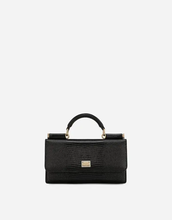 Dolce & Gabbana Iguana-print Mini Bag Leather