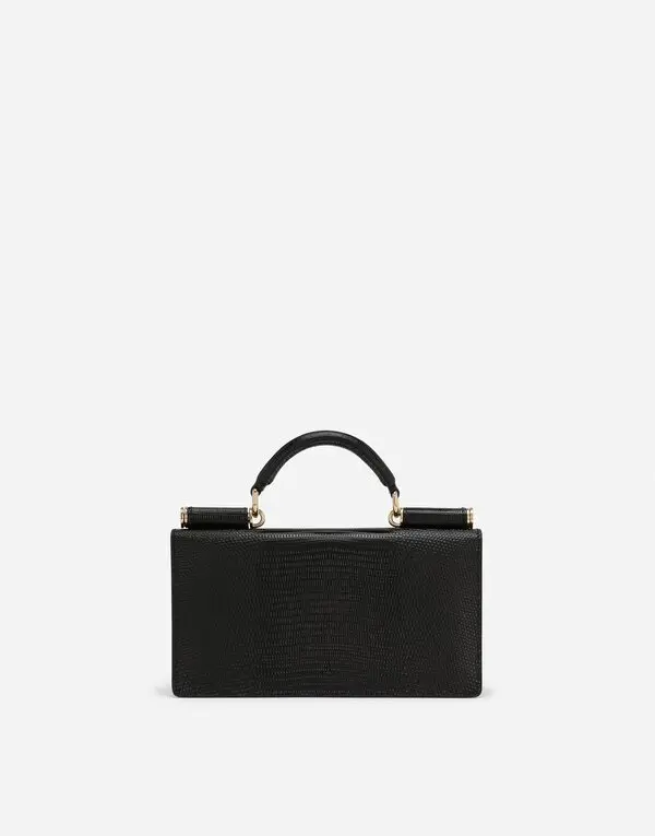 Dolce & Gabbana Iguana-print Mini Bag Leather