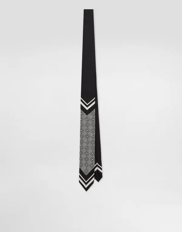 Dolce & Gabbana Jacquard Neck Tie - Multicolor