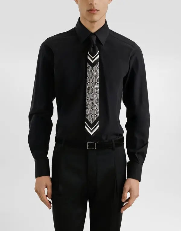 Dolce & Gabbana Jacquard Neck Tie