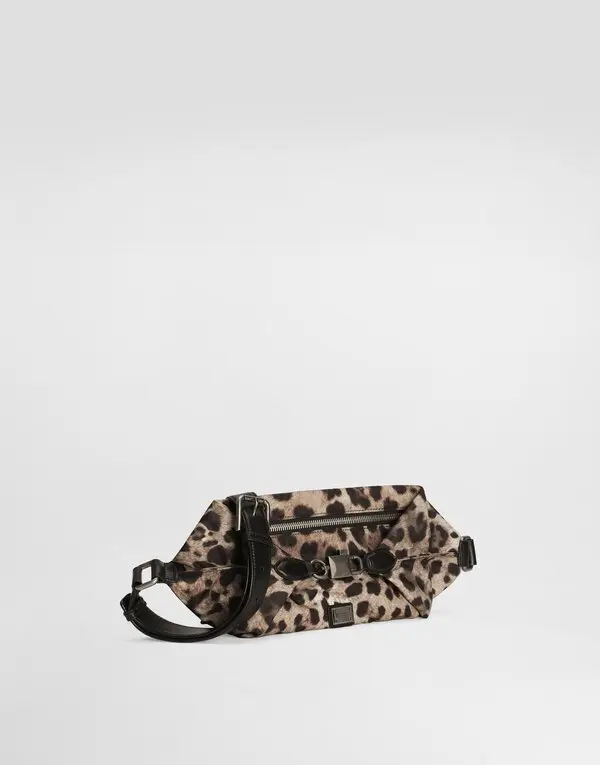 Dolce & Gabbana Leopard- Nylon Bag Collection Animal