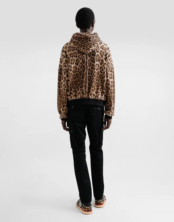 Dolce & Gabbana Cotton Hoodie With Tag Sweatshirts Animal