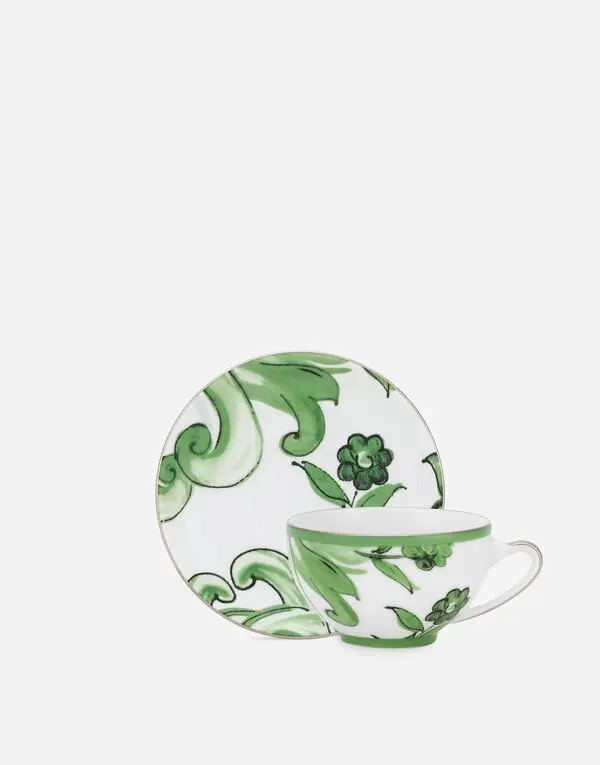 Dolce & Gabbana Tazza Te C/piattino Tea Cups - Multicolor
