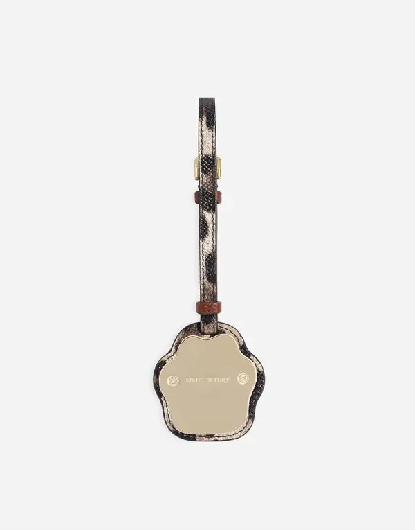 Dolce & Gabbana Calfskin Charm Dog Accessories Animal - Print