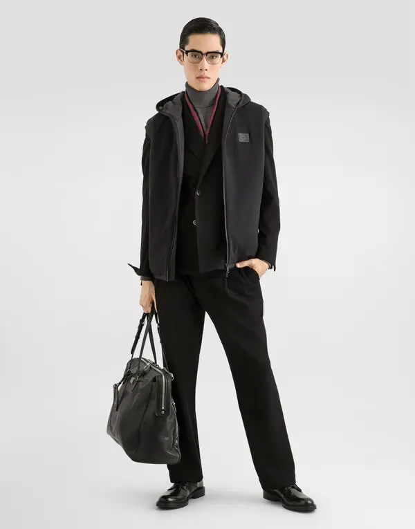 Dolce & Gabbana Lambskin Bomber Jacket