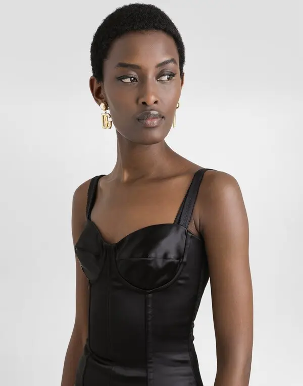 Dolce & Gabbana Satin Dress Dresses