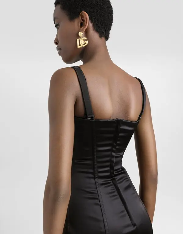 Dolce & Gabbana Satin Dress Dresses