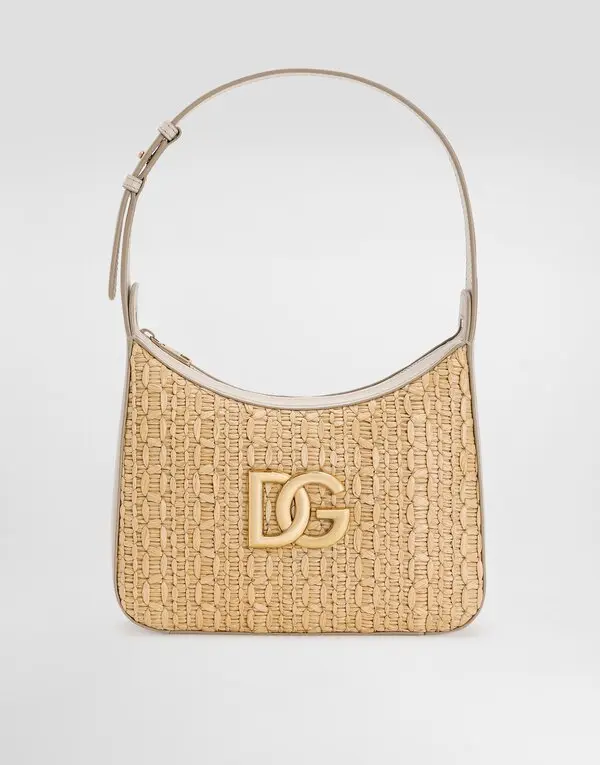 Dolce & Gabbana Rafia Crochet Shoulder Bag Shoulder And Crossbody Bags - Multicolor