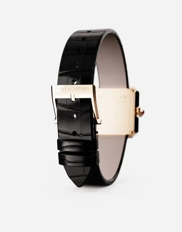 Dolce & Gabbana 18-carat Rose Gold And Diamond Watch