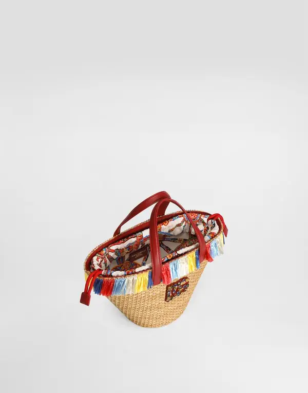 Dolce & Gabbana Raffia Coffa Bag Accessories