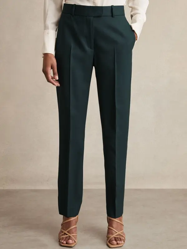 REISS Wool-blend Slim-fit Suit Trousers