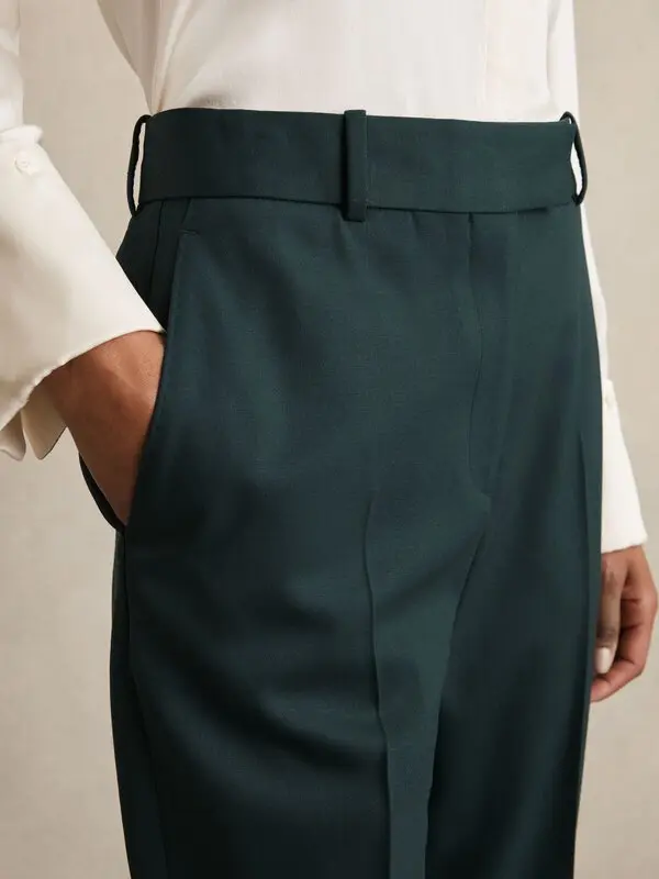 REISS Wool-blend Slim-fit Suit Trousers