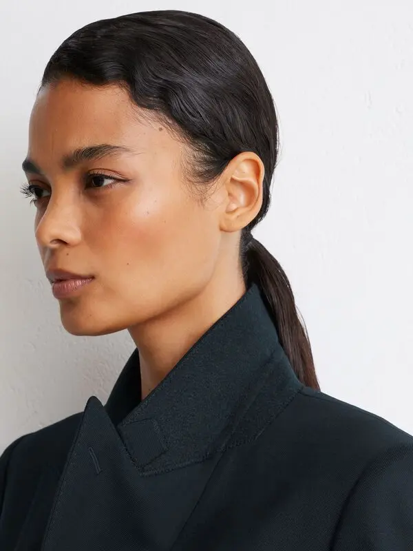 REISS Petite Wool-blend Double-breasted Blazer