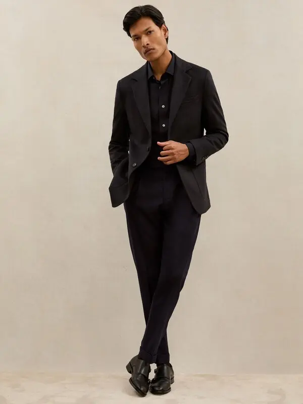 REISS Atelier Cashmere Single-breasted Blazer Tailored-fit