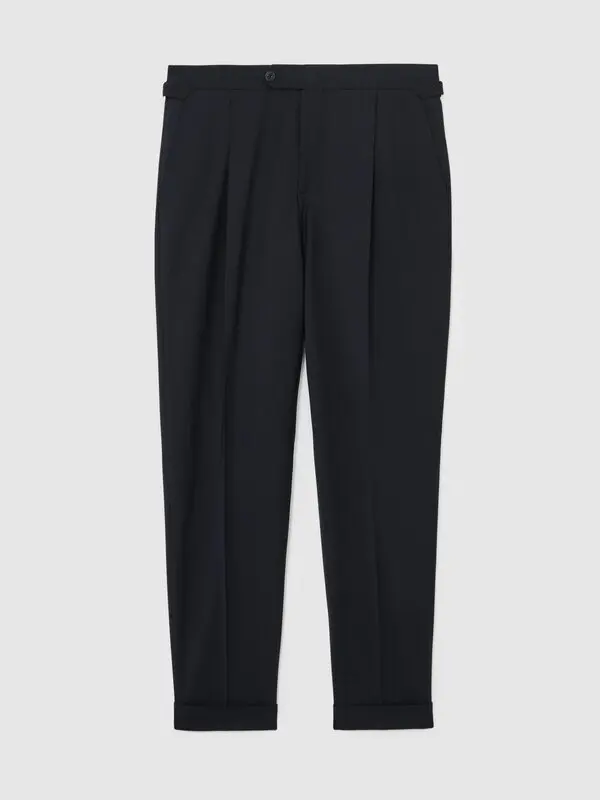 REISS Promise Wool-blend Tailored Suit Trousers