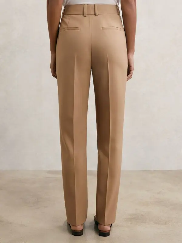 REISS Wool-blend Slim-leg Suit Trousers