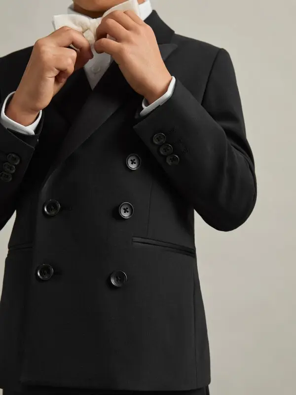 REISS Knightsbridge Double-breasted Tuxedo Blazer