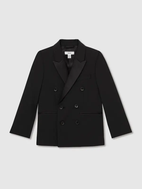 REISS Knightsbridge Double-breasted Tuxedo Blazer