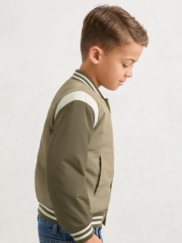 REISS 3-9 Yrs Colour-block Bomber Jacket