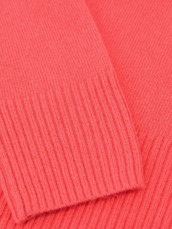 REISS Wool-blend Open-stitch Jumper With Cashmere