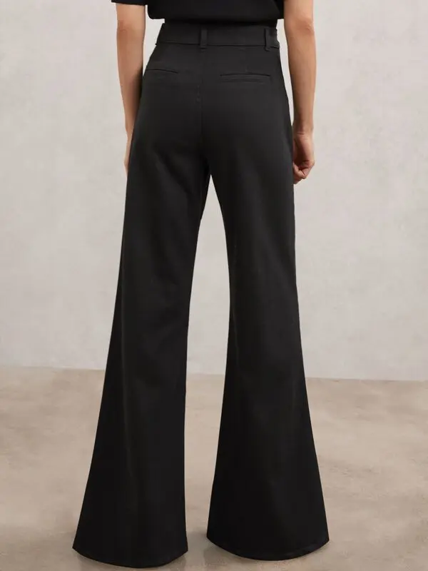 REISS Flared Pocket-detail Jeans