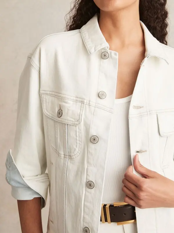 Paige Button-through Denim
